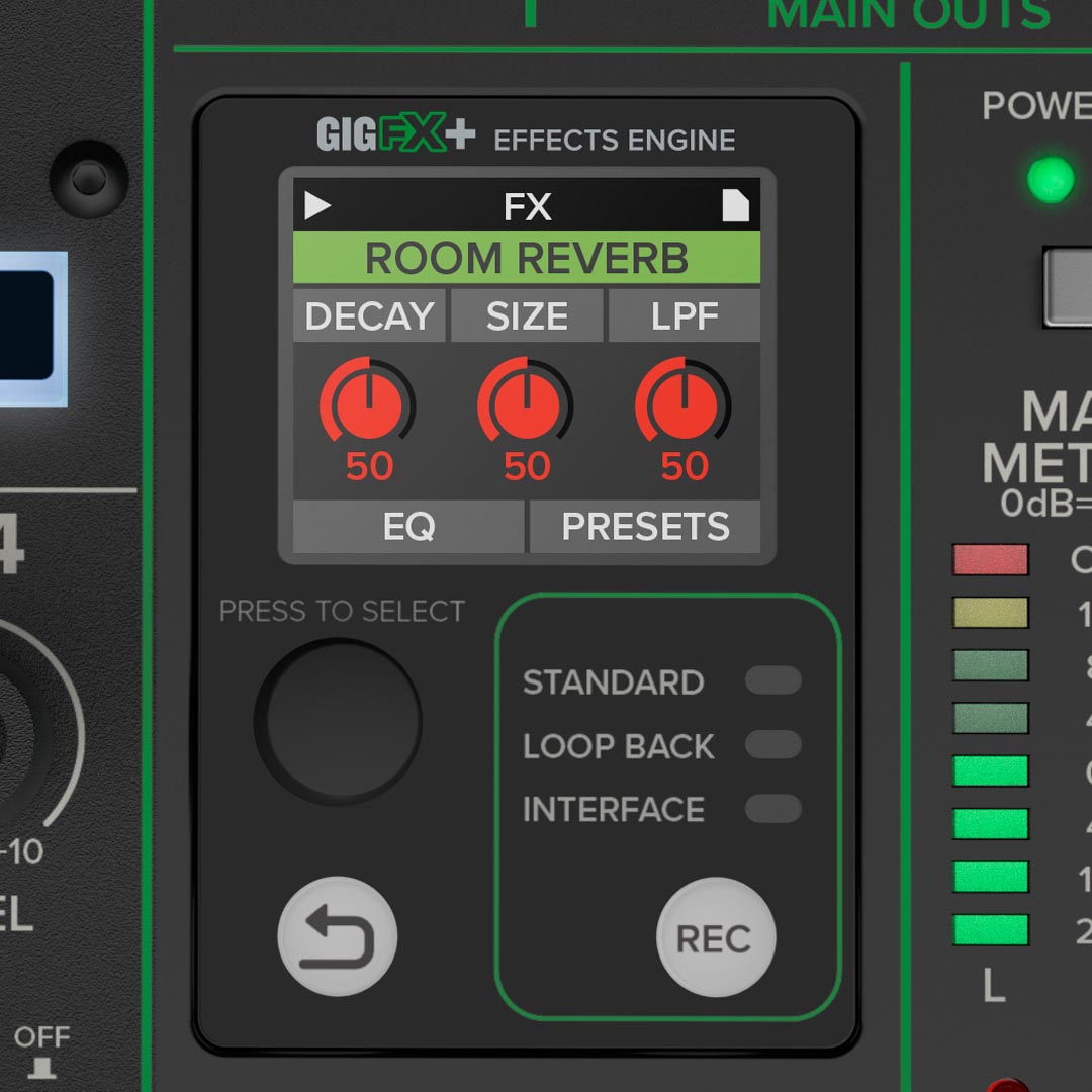 ProFX10v3+ 10-Channel Analog Mixer With Enhanced FX, USB Recording ...