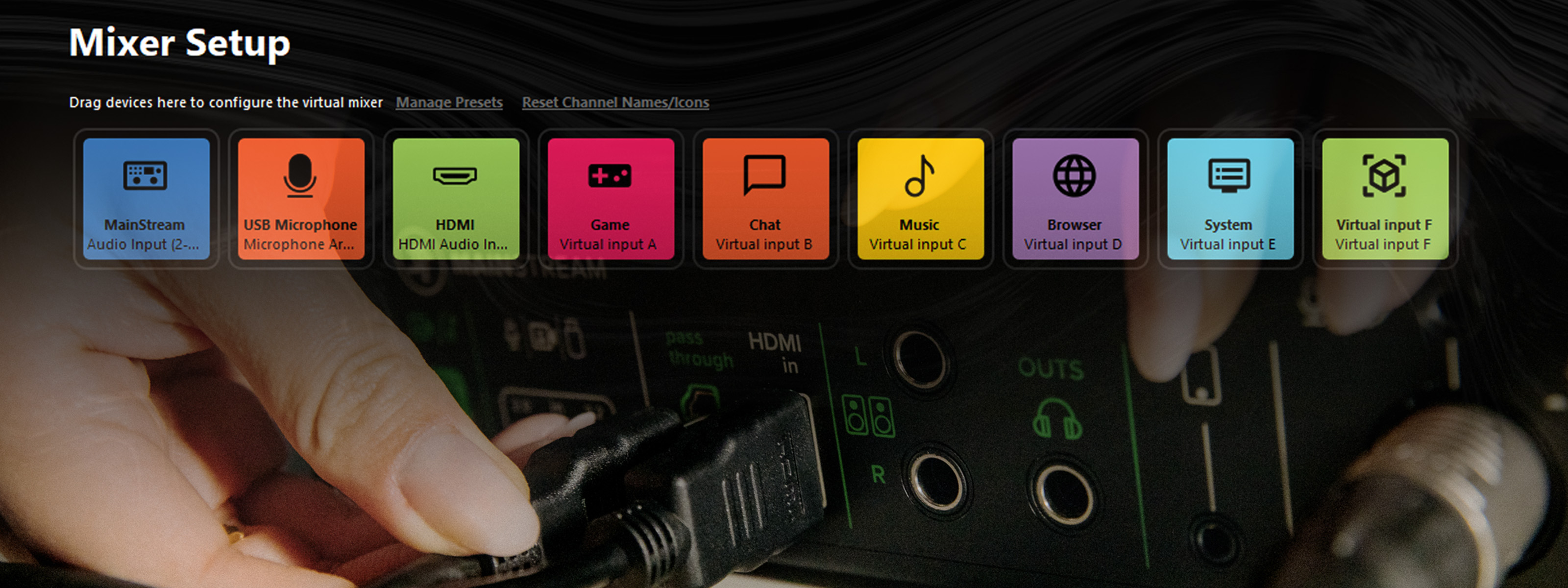 Matrix | Mainstream | Livestreaming / Podcasting | MACKIE