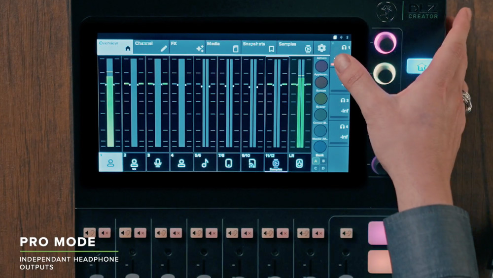 DLZ Creator Content Creation Studio with Mix Agent™ Technology | MACKIE