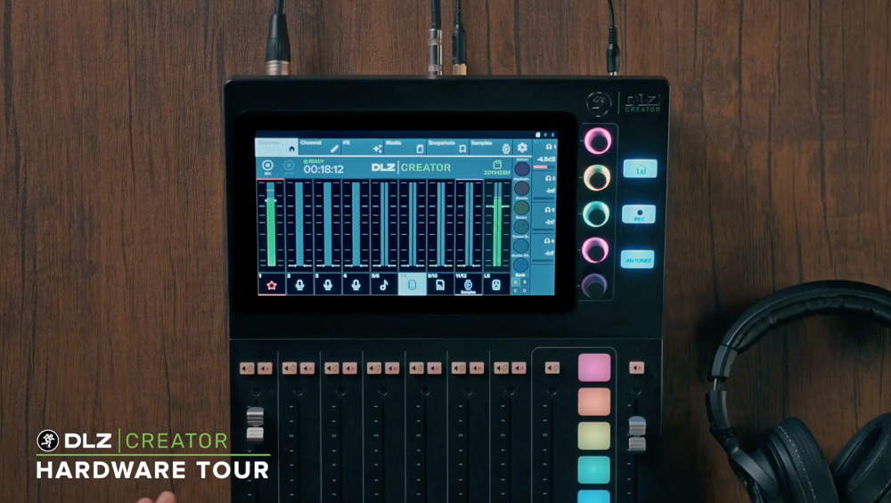 DLZ Creator Content Creation Studio with Mix Agent™ Technology | MACKIE