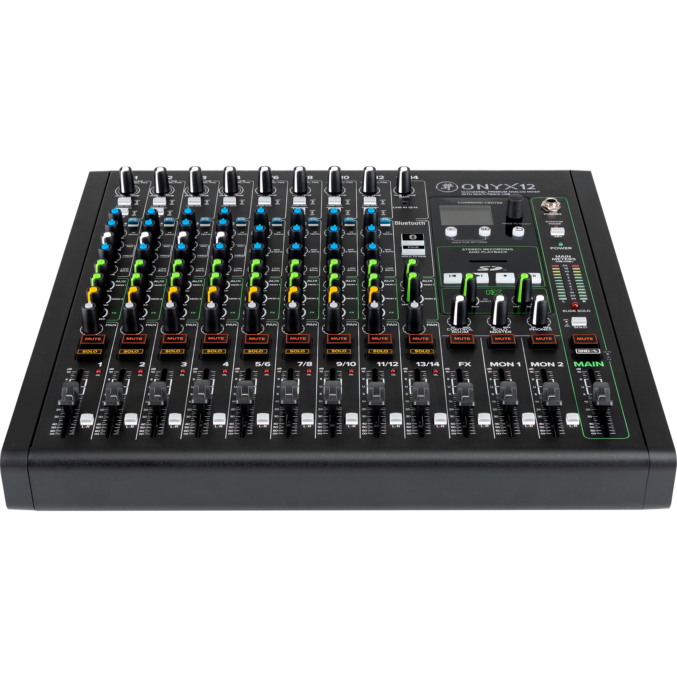 Onyx12 12-Channel Premium Analog USB Mixer - MACKIE | MACKIE