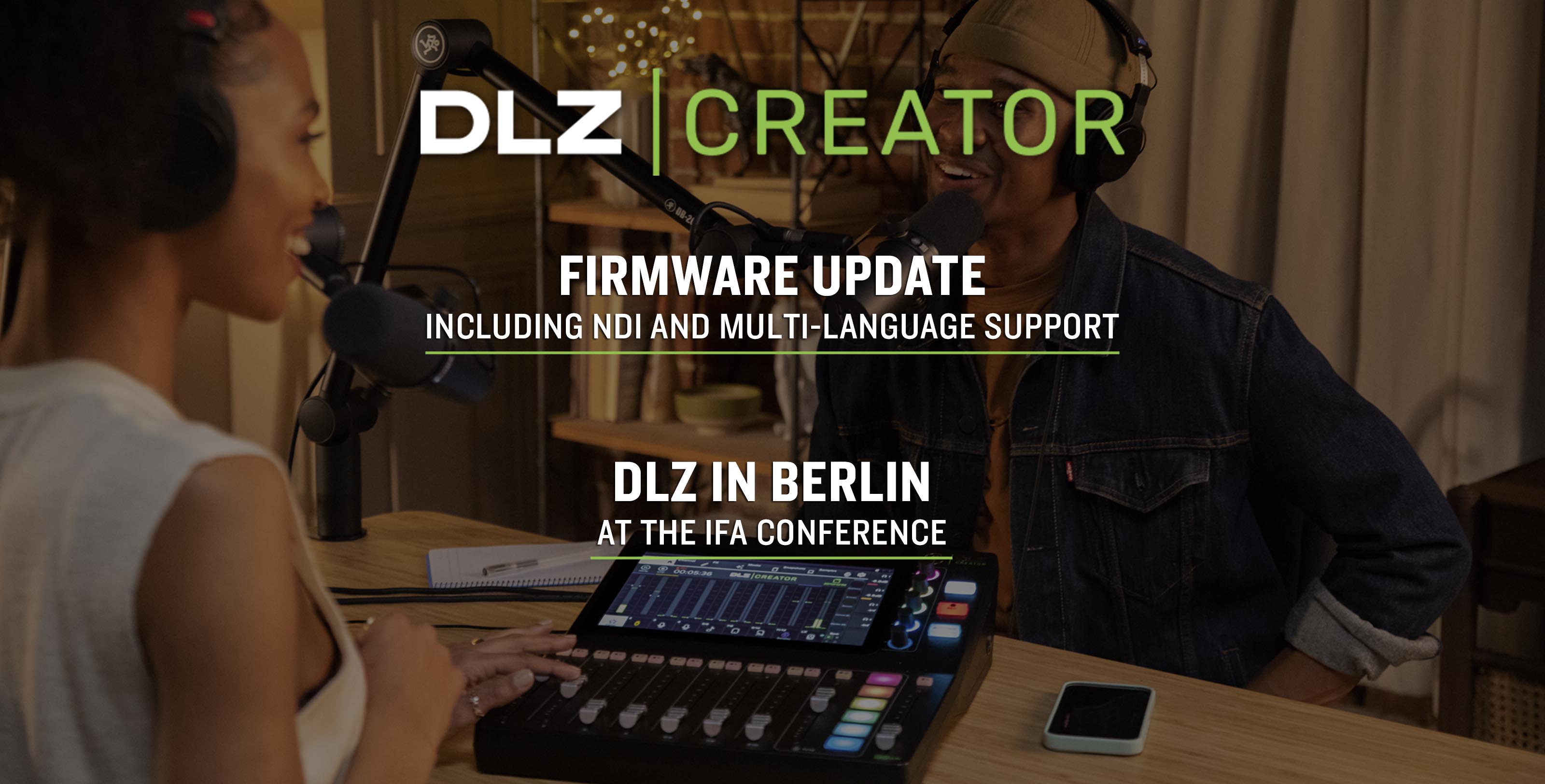New DLZ Creator Firmware Update: Mixer with Multi-Language and More ...