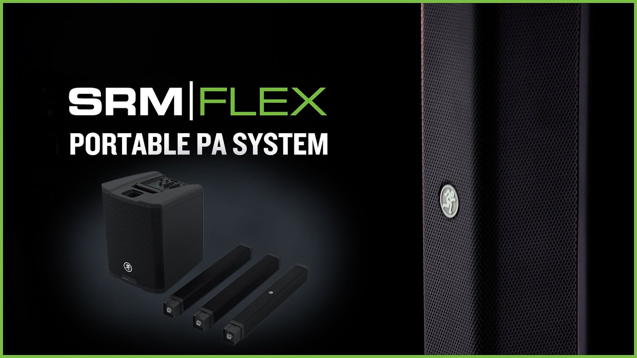 SRM-Flex Portable PA System - Lifestyle Video | MACKIE
