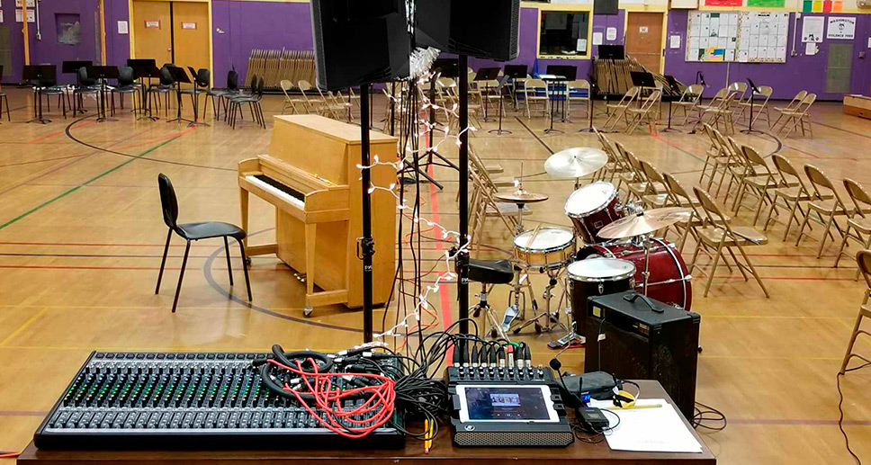 WASHINGTON MIDDLE SCHOOL STUDENT MUSICIANS SHINE WITH MACKIE MIXERS AND ...